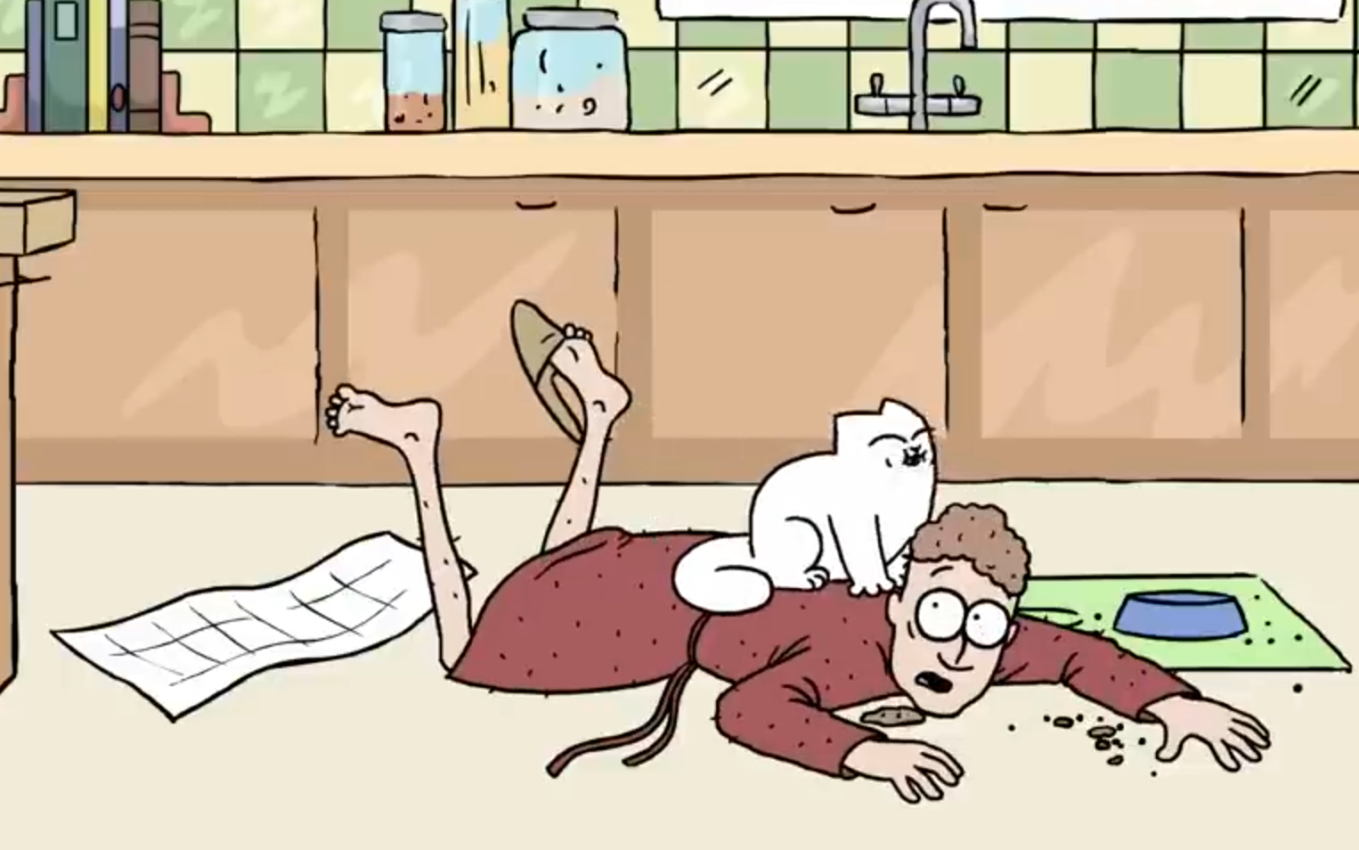 Adorable Simon's cat. Découvrons le vrai Simon La vie des chats